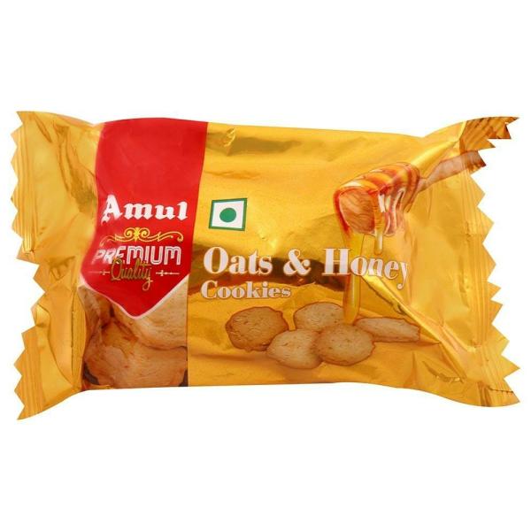 Amul Oats & Honey Cookies 50 g - JioMart