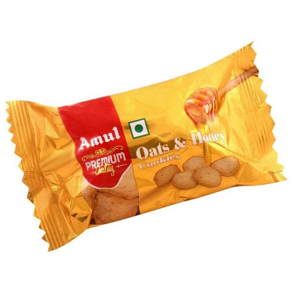 Amul Oats & Honey Cookies 50 g - JioMart