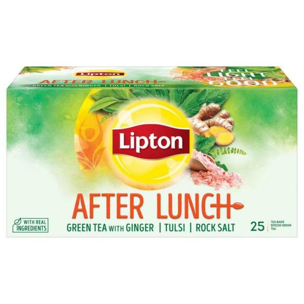 Lipton After Lunch Ginger Green Tea Bags 1.4 g (25 pcs) - JioMart