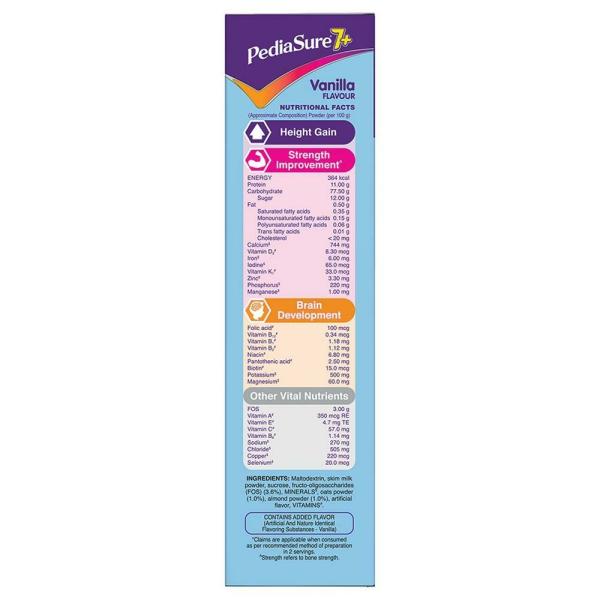 PediaSure 7 Plus Vanilla Drink Powder 400 g - JioMart