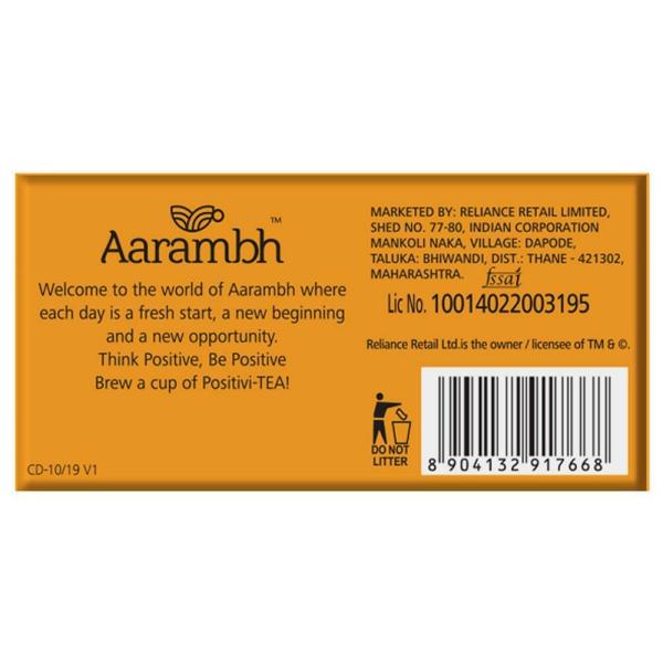 Aarambh CTC Tea Bags 100 pcs (Carton) - JioMart