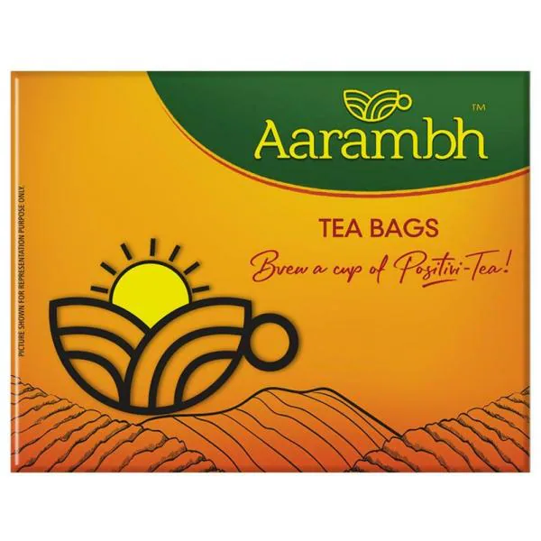 Aarambh CTC Tea Bags 100 pcs (Carton) - JioMart