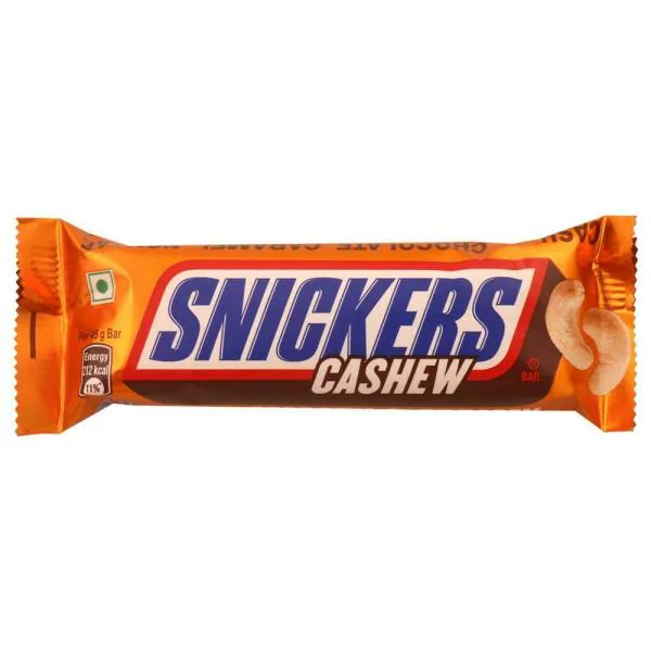 Snickers Cashew Chocolate 45 g - JioMart