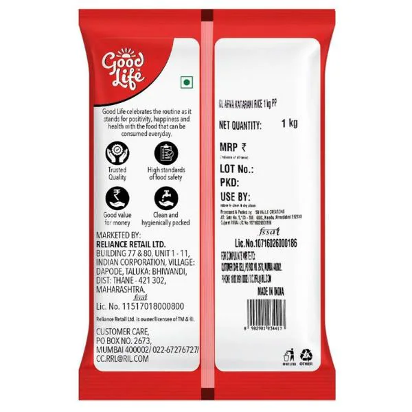 Good Life Arwa Katarni Rice 1 kg - JioMart