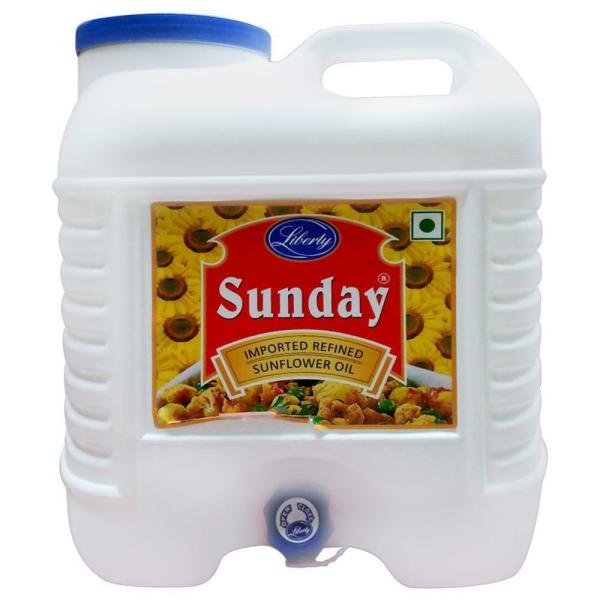 Sunday Refined Sunflower Oil 15 L - JioMart