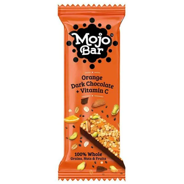 Mojo Bar Orange Dark Chocolate + Vitamin C Health Bar 32 g - JioMart