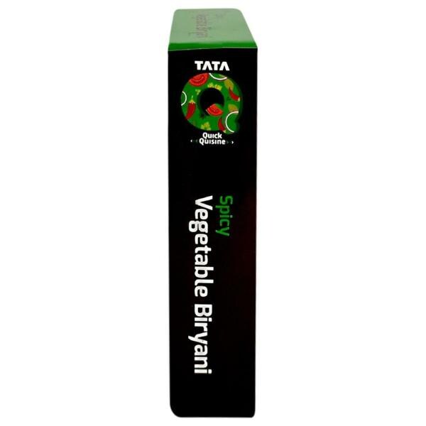 Tata Q Ready to Eat Spicy Vegetable Biryani 330 g - JioMart