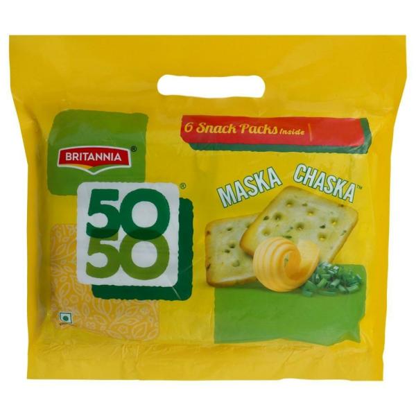 Britannia 50-50 Maska Chaska Biscuits 300 g - JioMart