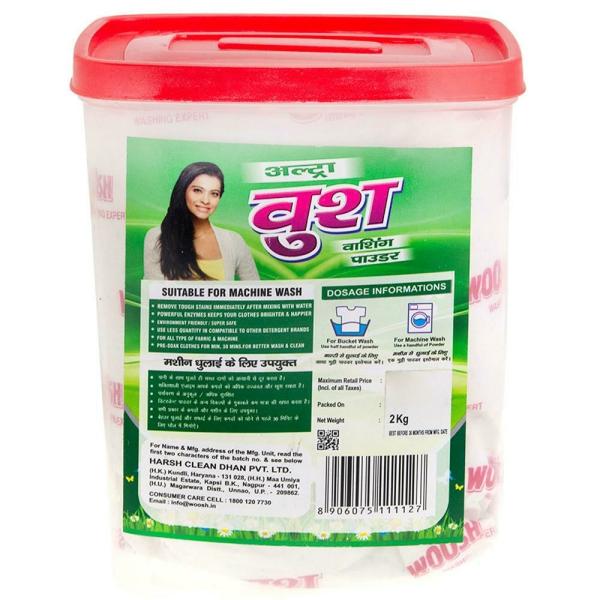 Woosh Ultra Khushbudar Washing Powder 2 kg - JioMart