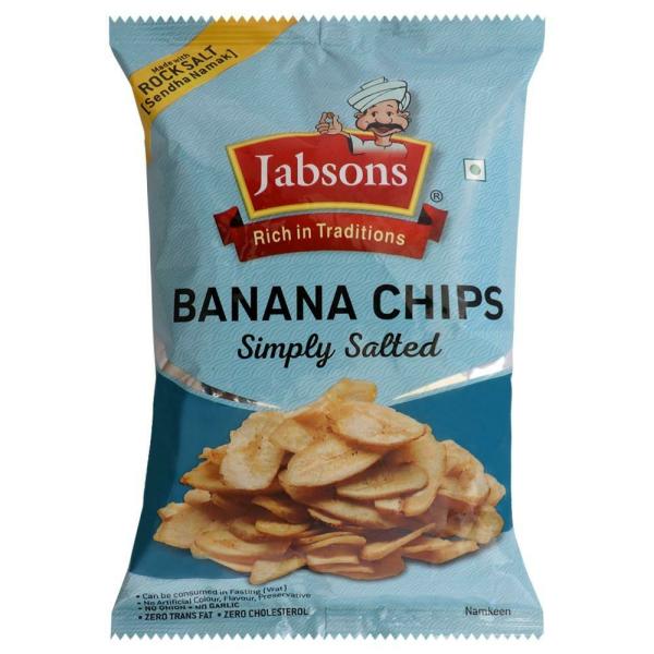 Jabsons Classic Salted Banana Chips 150 g - JioMart