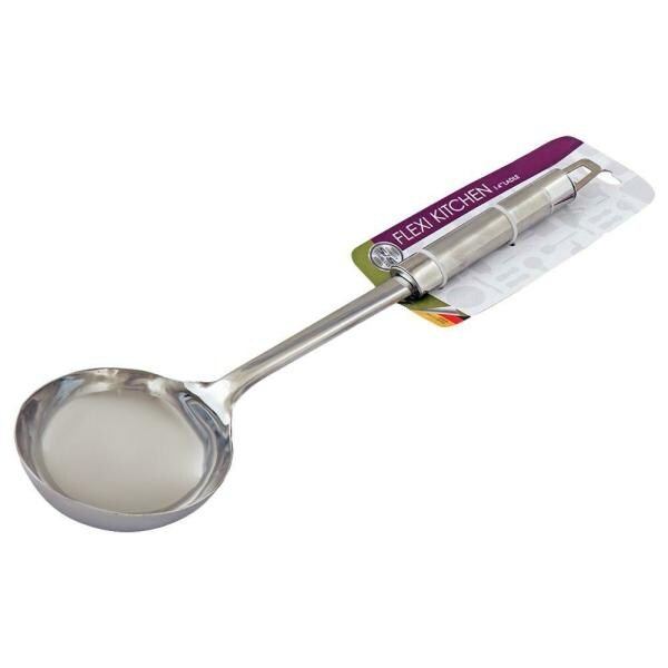 Flexi Kitchen Stainless Steel Laddle 14 inches (FKIN-1575) - JioMart