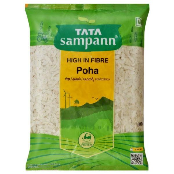 Tata Sampann White Poha 500 g - JioMart