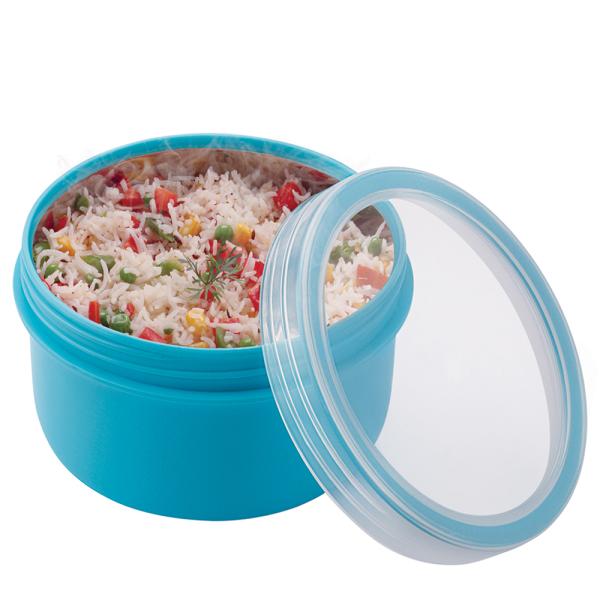 Amson Eco Assorted Colour Steel Container 600 ml (set of 2) - JioMart