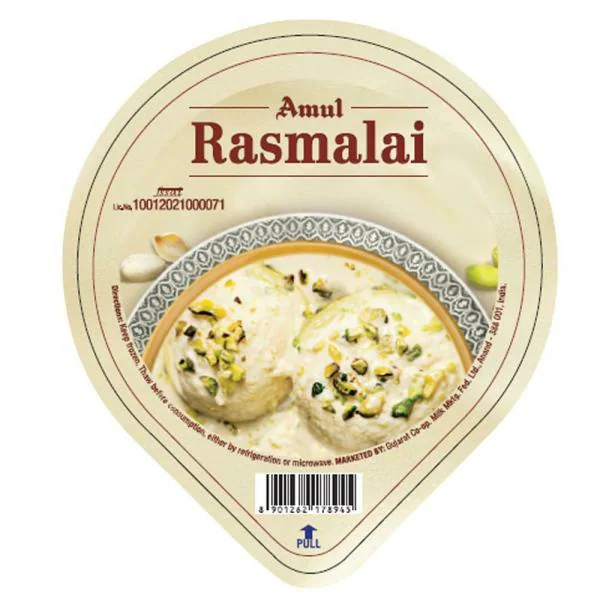 Amul Frozen Rasmalai 100 g - JioMart