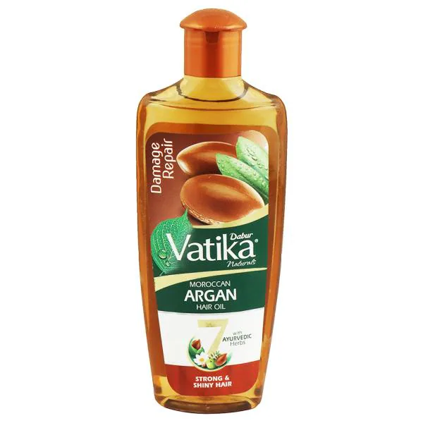 Dabur Vatika Naturals Moroccan Argan Hair Oil 200 ml - JioMart