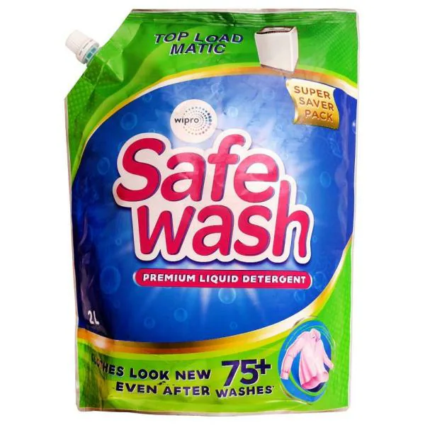 Wipro Safewash Matic Top Load Liquid Detergent 2 L - JioMart