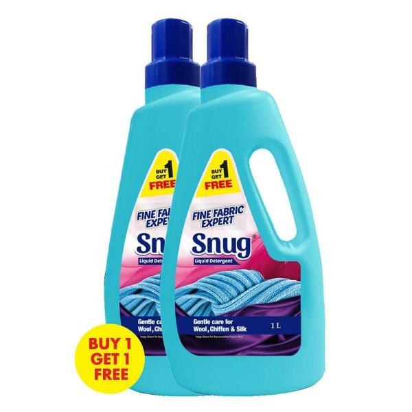 Snug Gentle Care Liquid Detergent 1 L (Buy 1 Get 1 Free) - JioMart