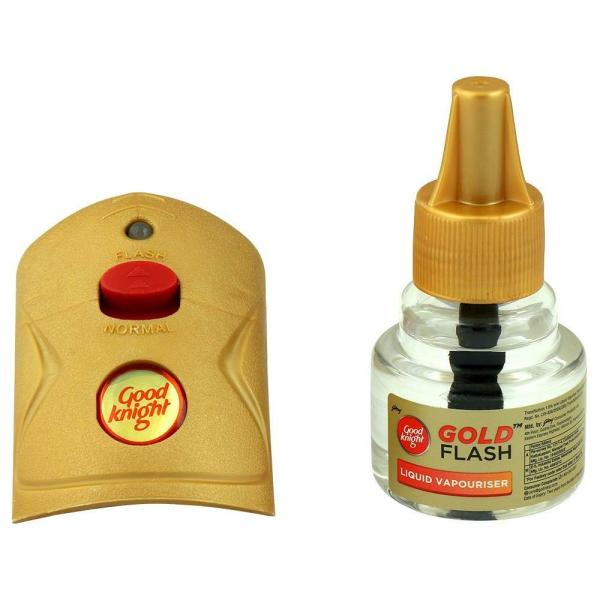 Good Knight Gold Flash Mosquito Repellent Machine + Refill 45 ml - JioMart