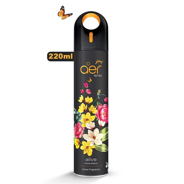 Godrej Aer Alive Aroma Effects Home Fragrance Spray 220 ml - JioMart