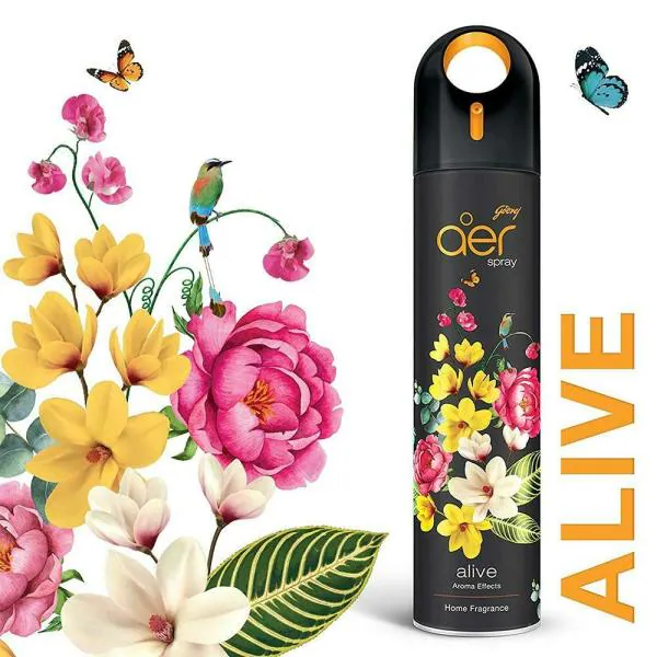 Godrej Aer Alive Aroma Effects Home Fragrance Spray 270 ml - JioMart