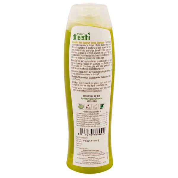 Dhathri Dheedhi Anti-Dandruff Herbal Shampoo 400 ml - JioMart