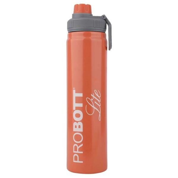 Probott Lite Sip Orange Single Walled Stainless Steel Water Bottle 1 L ...