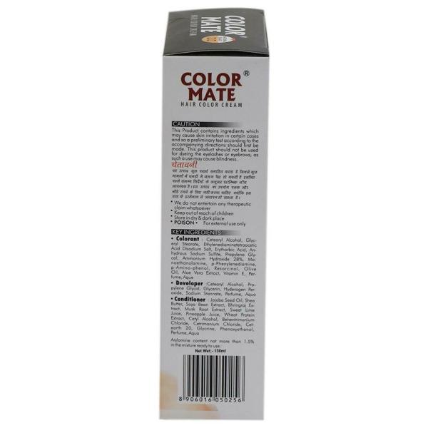 Color Mate Hair Color Cream, Natural Black (2.0) 130 ml - JioMart