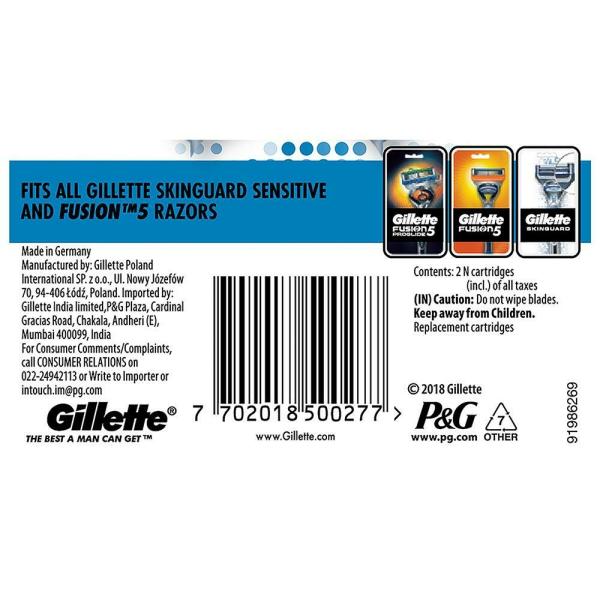 Gillette Skinguard Cartridge 2 pcs - JioMart