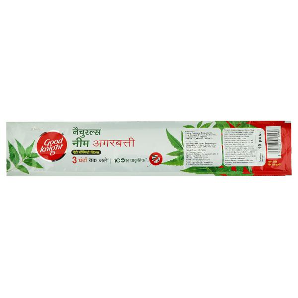 Good Knight Naturals Neem Agarbatti 10 pcs - JioMart