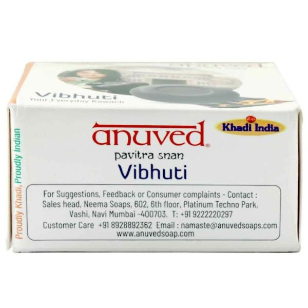Anuved Vibhuti Soap 125 g - JioMart