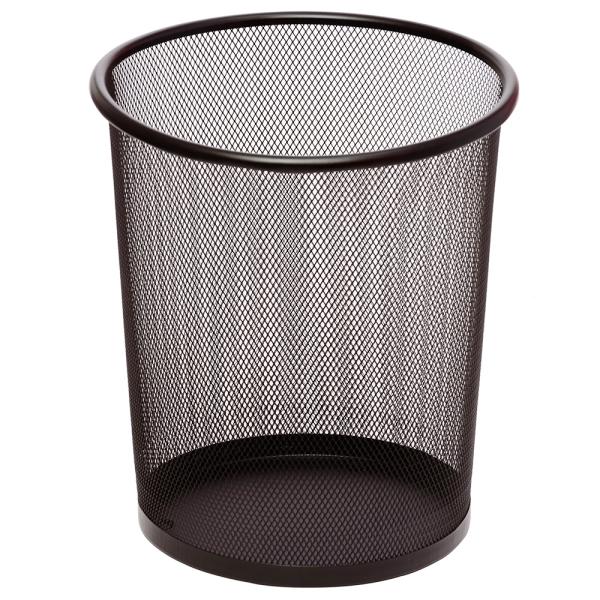 Chrome Black Mesh Dustbin (Small) - JioMart
