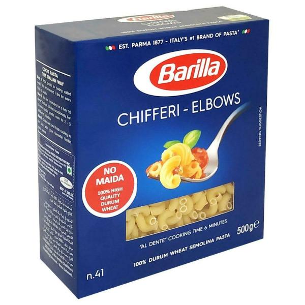 Barilla Durum Chifferi Elbow Pasta 500 g - JioMart