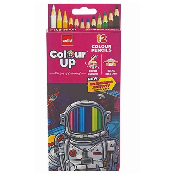 Bic Cello Colour Up Pencil Colours (12 Shades) - JioMart