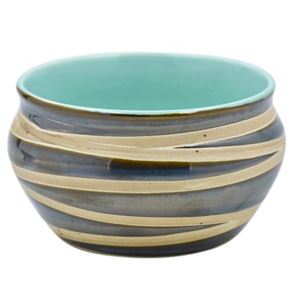 Alive Craft Assorted Colour Wooden Ceramic Soup Bowl 420 ml - JioMart
