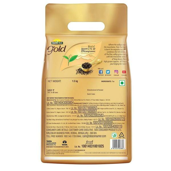 Tata Gold Leaf Tea 1.5 kg - JioMart