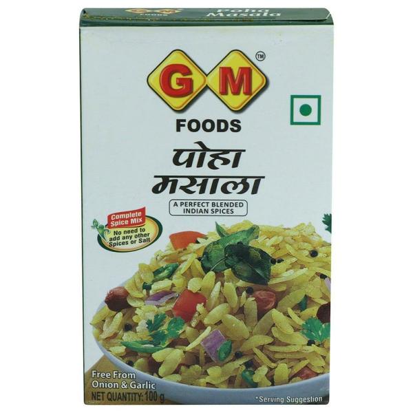 GM Foods No Onion Garlic Poha Masala 100 g - JioMart