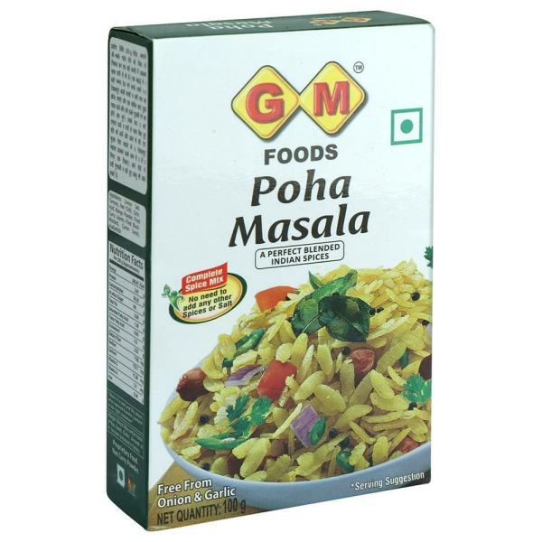 GM Foods No Onion Garlic Poha Masala 100 g - JioMart