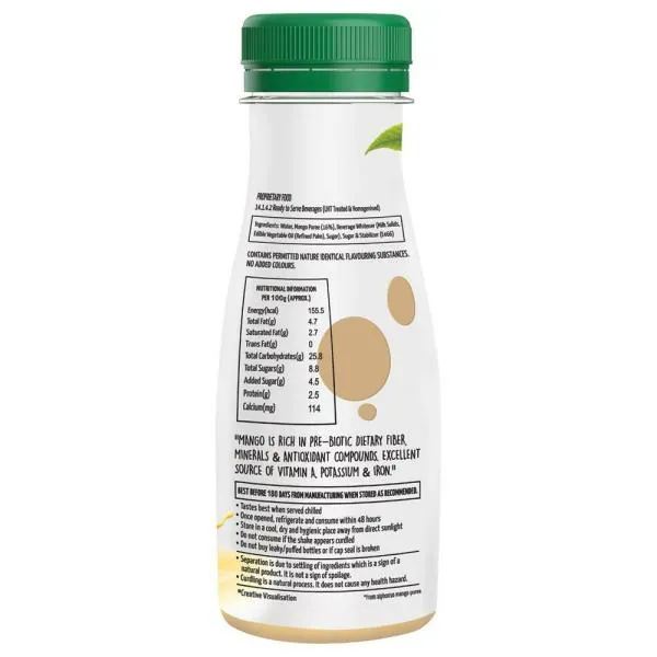 Storia Mango Shake 180 ml - JioMart