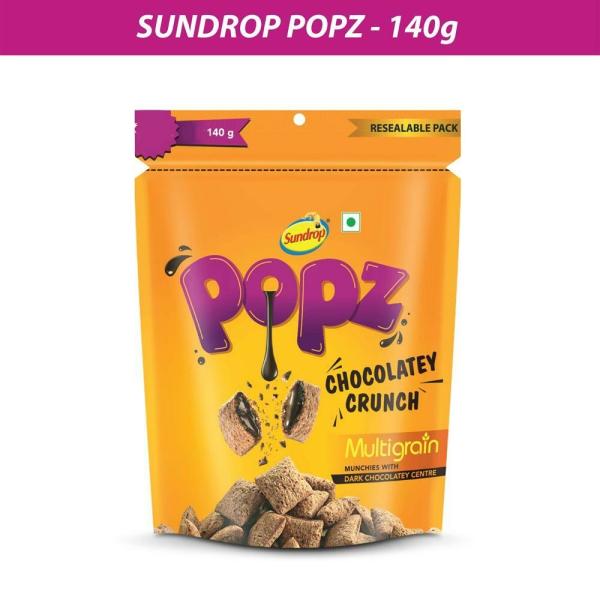 Sundrop Chocolatey Crunch Popz 140 g - JioMart