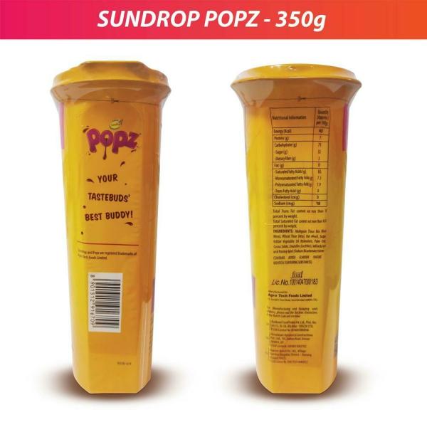 Sundrop Chocolatey Crunch Popz with Container 350 g - JioMart