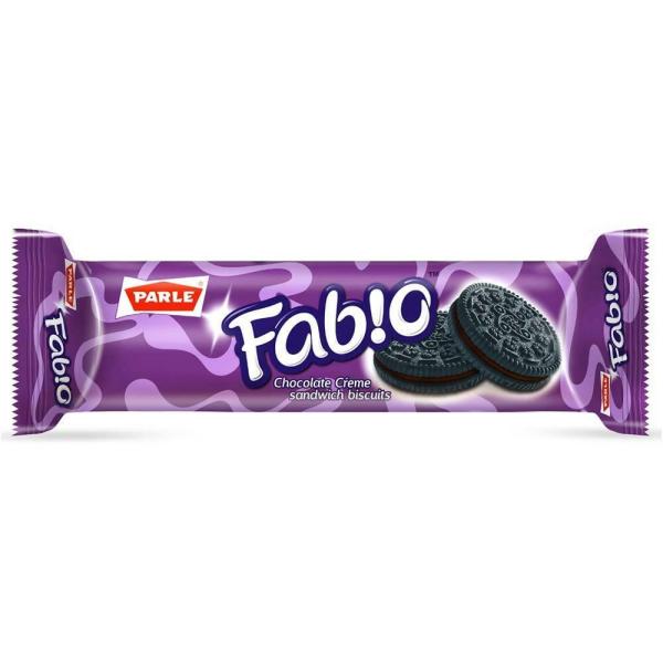 Parle Fabio Chocolate Creme Sandwich Biscuits 120 g - JioMart