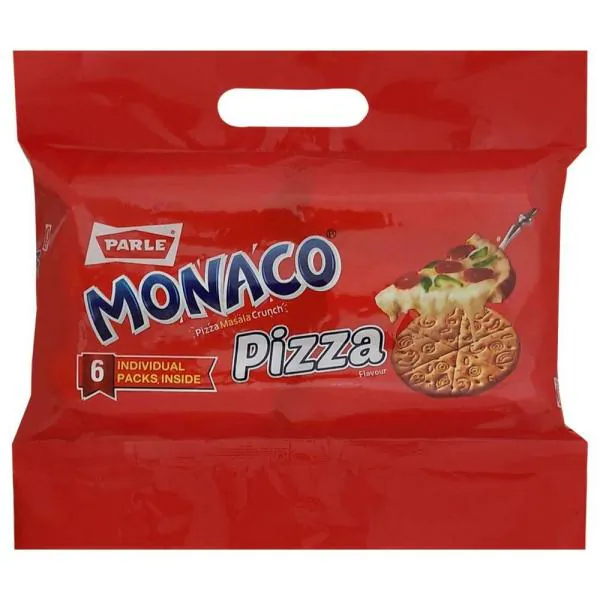 Parle Monaco Pizza Masala Crunch Biscuits 311 g - JioMart