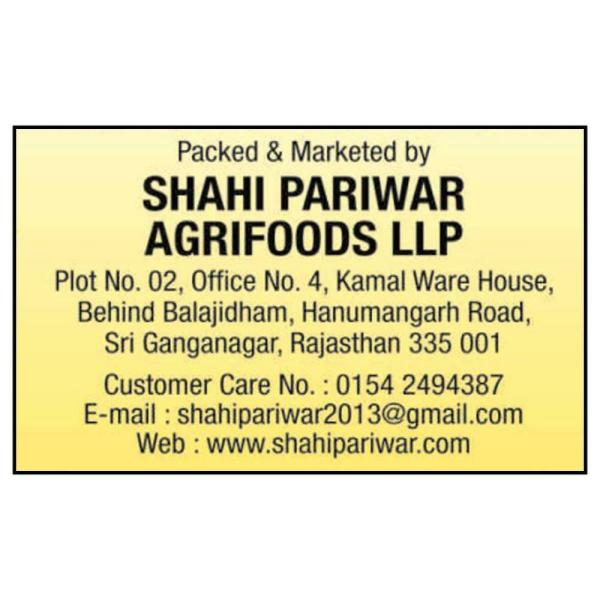 Shahi Pariwar Kachhi Ghani Mustard Oil 1 L (Pouch) - JioMart