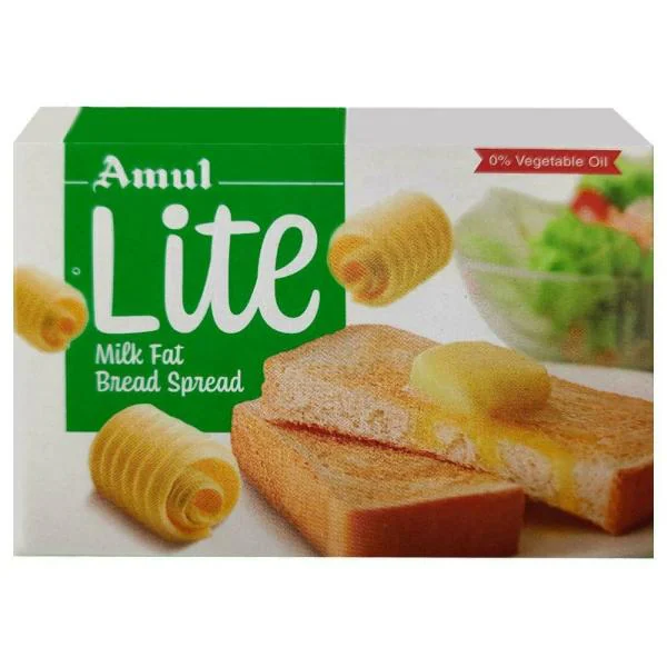 Amul Lite Milk Fat Spread 100 g (Carton) - JioMart