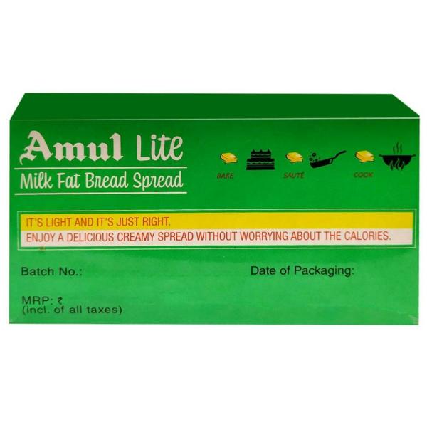 Amul Lite Milk Fat Spread 500 g (Carton) - JioMart
