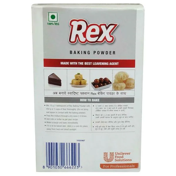 Rex Baking Powder 500 g - JioMart