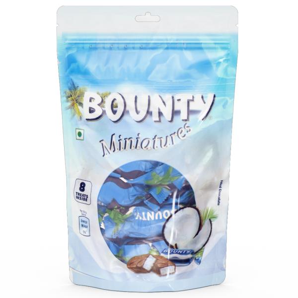Bounty Miniatures Chocolates 10 g (8 pcs) - JioMart