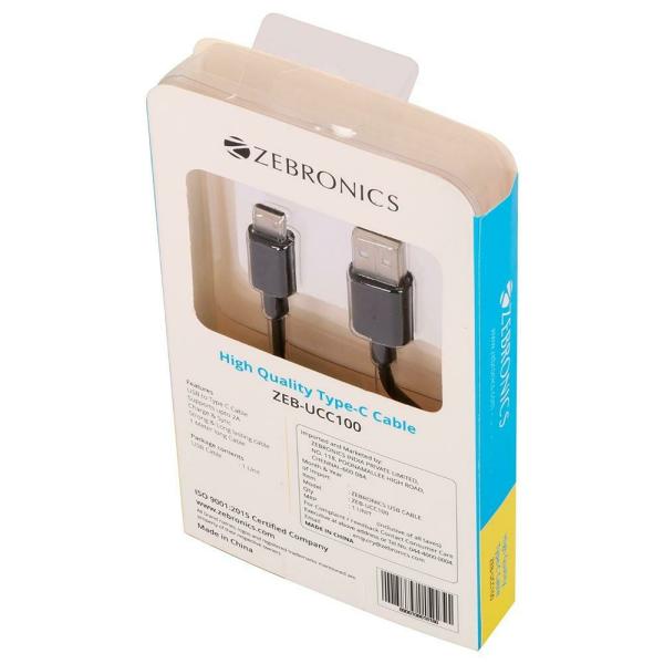 Zebronics C Type Charging Cable (ZEB-UCC100) - JioMart
