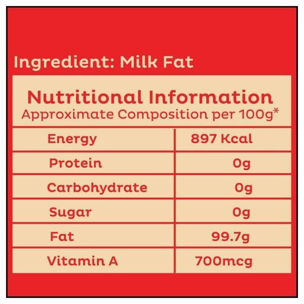 Red Cow Ghee 500 ml (Jar) - JioMart