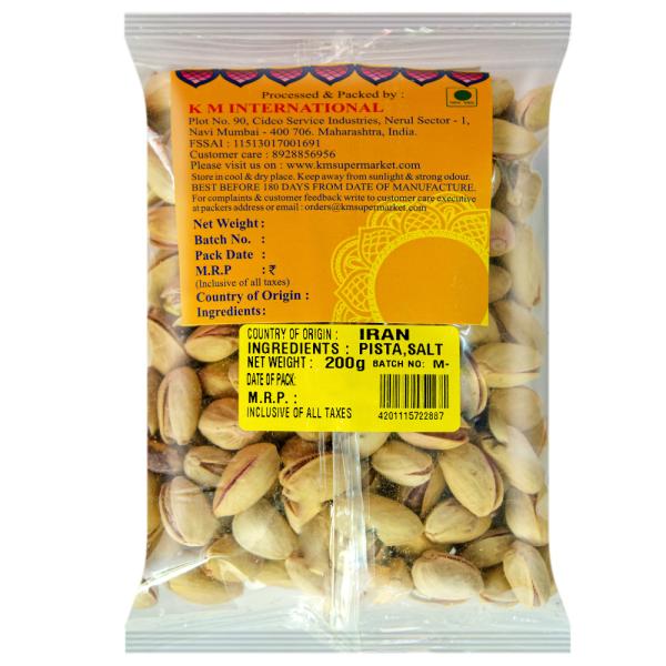 Kanji Manji Kothari Salted Irani Pista 200 g - JioMart